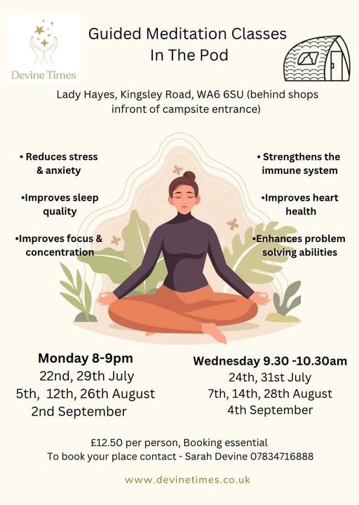 Guided Meditation Classes in The Pod